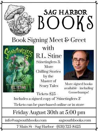 R.L. Stine Book Signing Meet & Greet for Stinetinglers 3 at Sag Harbor ...